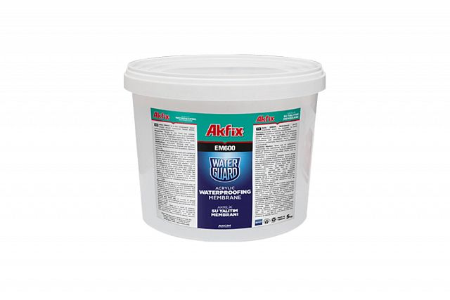Мастика гидроизоляционная эластичная Akfix EM600, акрил, 20 кг — ВИНК ...